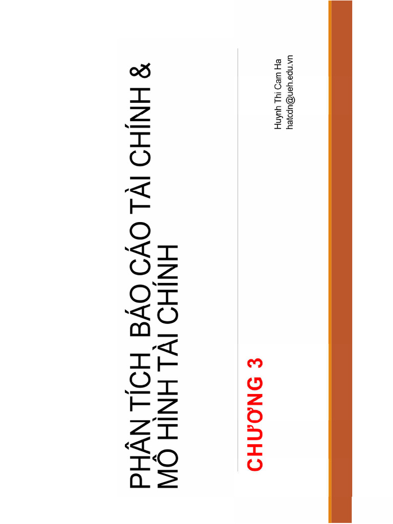 Chuong 3 - Phan Tich BCTC Cac MHTC - Gui SV | PDF