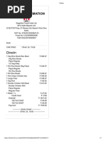 Zomato Invoice | PDF | Invoice | Public Finance