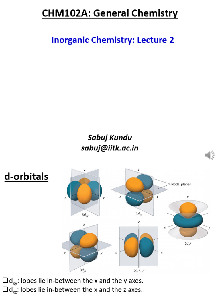 IC Lecture2 | PDF | Coordination Complex | Ligand