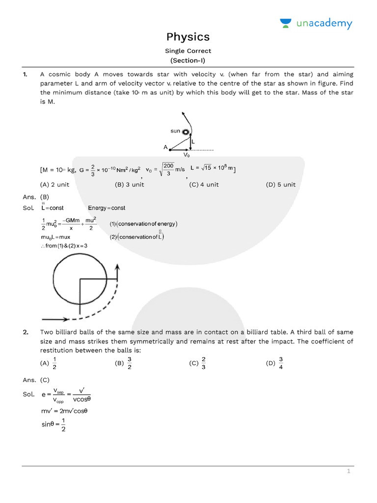 JEE Advanced - Paper 2 - (07-03-2024) | PDF
