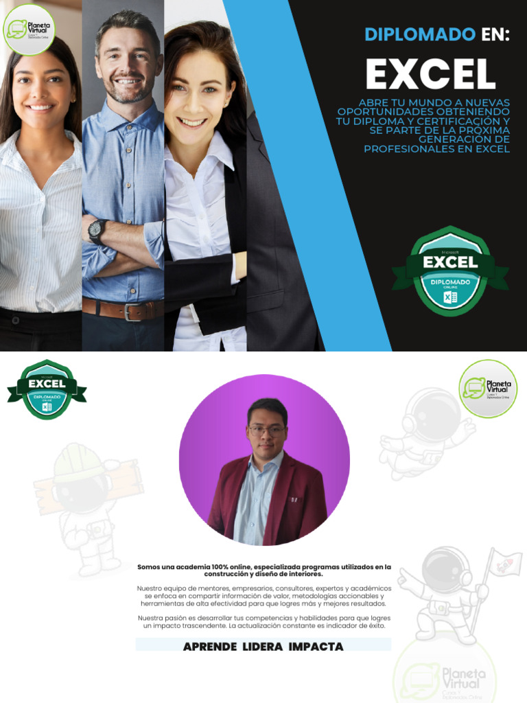 Brochure EXCEL 2024 | PDF | Microsoft Excel | Software de la aplicacion