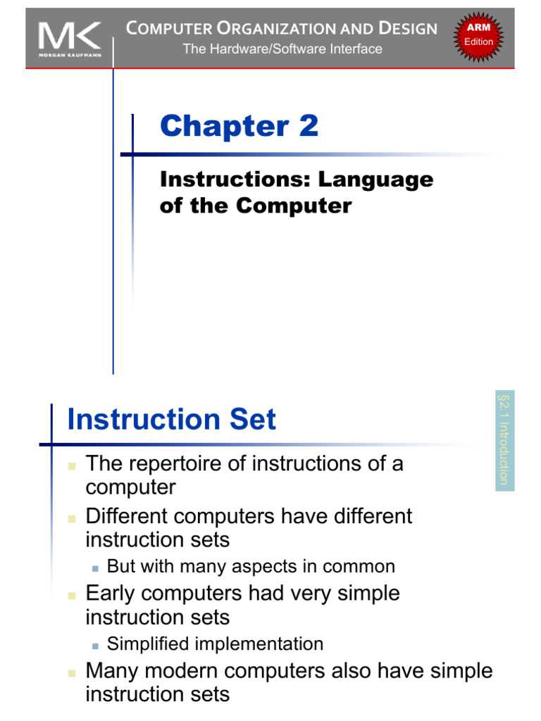 ARM Computer Organization-Chapter02 | PDF | Computer Program | Programming ARM Computer Organization-Chapter02 | PDF | Computer Program | Programming
