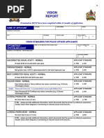 DMV Vision Test Form | PDF | Driver's License | Nursing