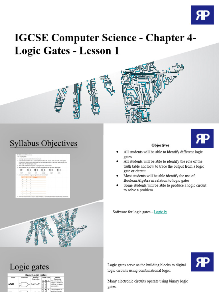 Logic Gates | PDF | Logic Gate | Electronic Circuits
