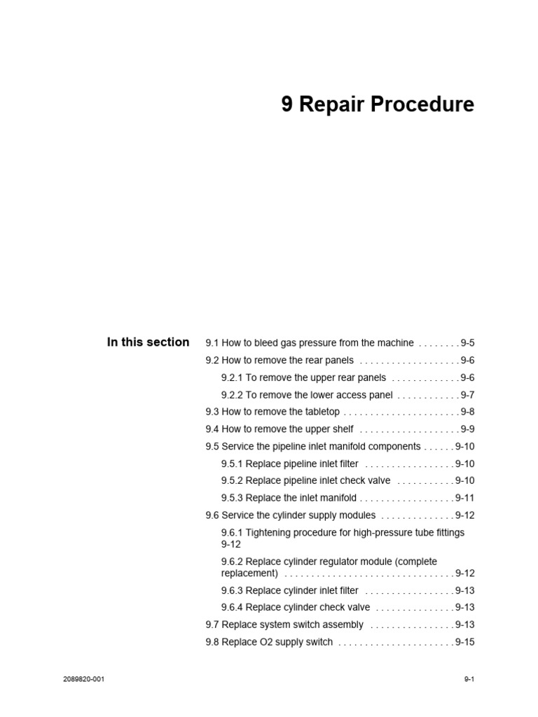 Repair Procedure | PDF | Carburetor | Valve
