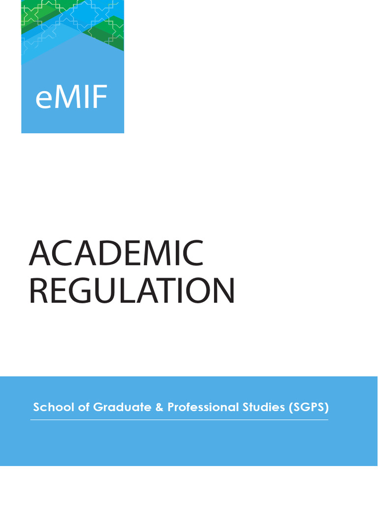 January 2024 Semester - EMIF and MC For EMIF Academic Regulation, Course Plan, Schedule and ...