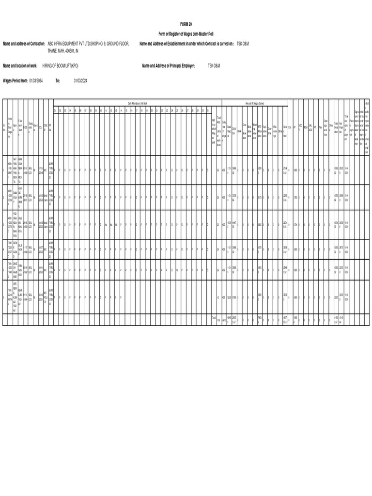 Form29 - March 2024 | PDF