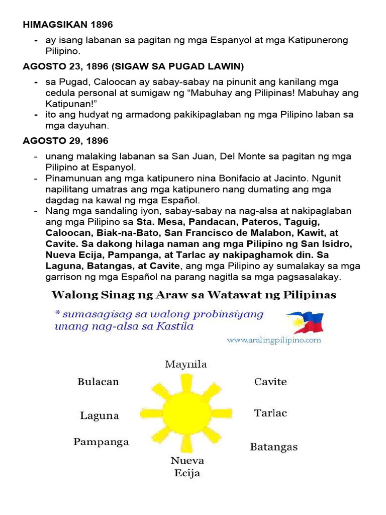 Himagsikan 1896 | PDF