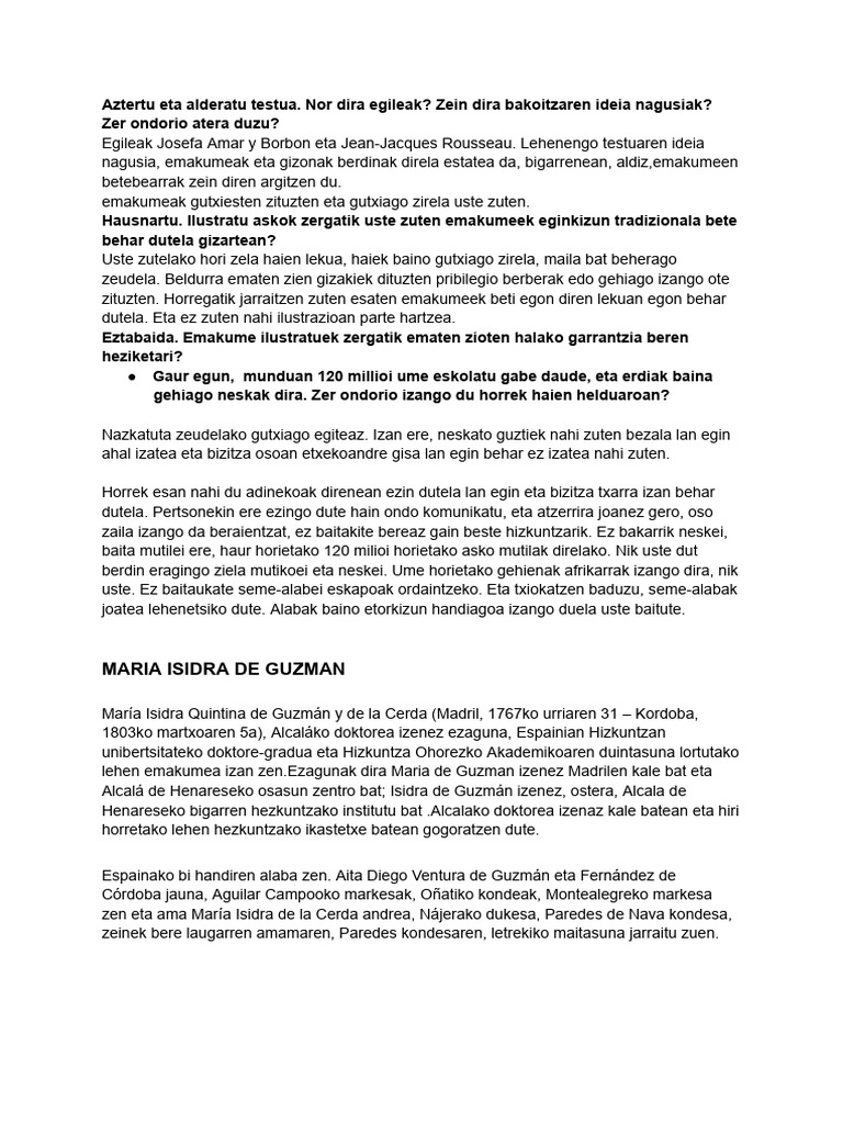Unai Gómez Merino - Emakumeak Ilustrazioan | PDF