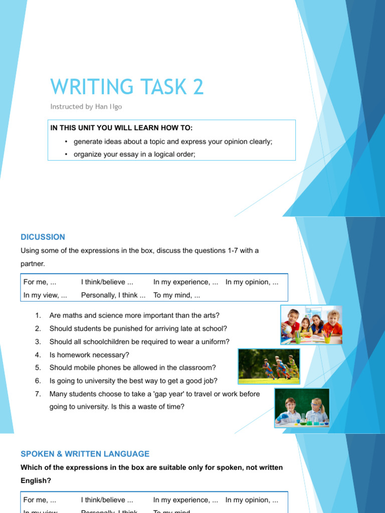 Writing Task 2 | PDF | Homework | Essays