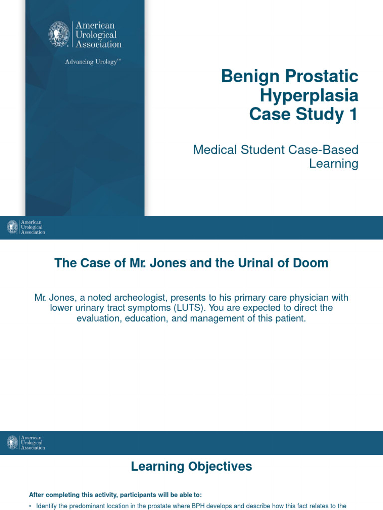 NMSC BPH 1 | PDF | Prostate | Urinary System