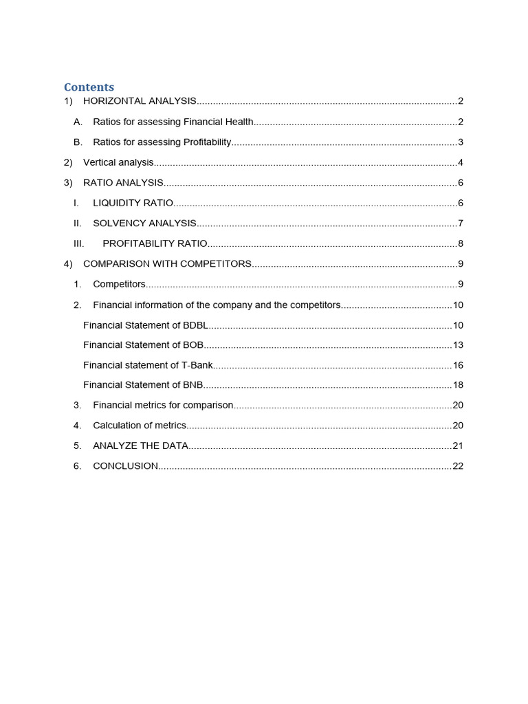 Intern Project 2nd Draft | PDF | Working Capital | Equity (Finance)