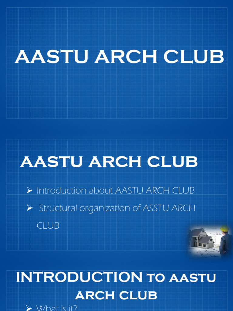 AASTU Arch. Club | PDF