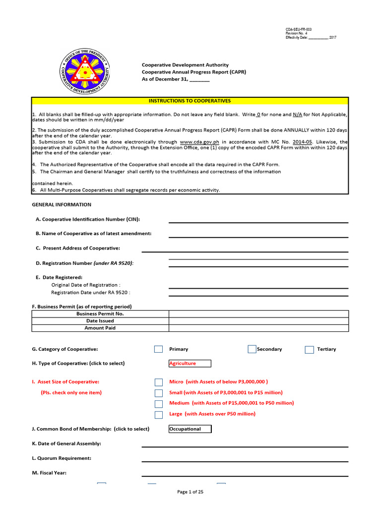 01 cda-ReD-FR-003 CAPR Rev.7 | PDF | Taxes
