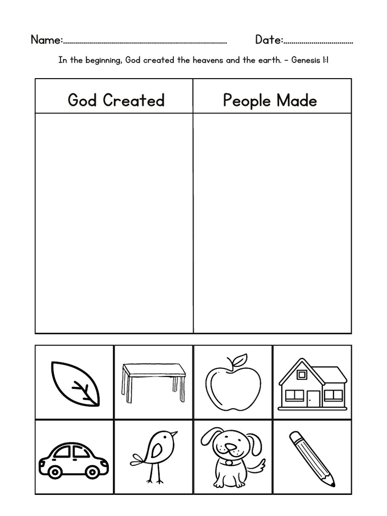 God's Creation | PDF