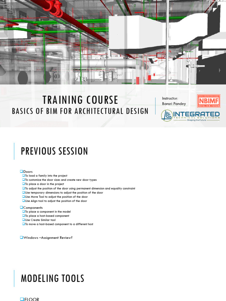 Revit Beam Modeling Tutorial | PDF | Autodesk Revit | Beam (Structure)