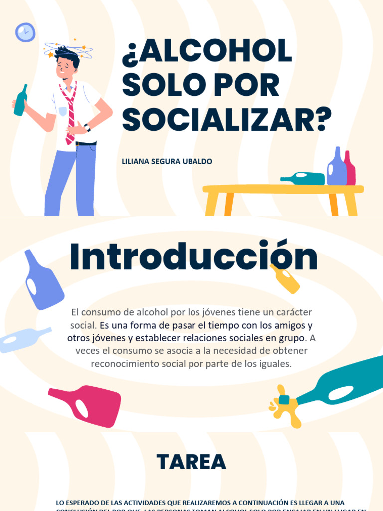 Alcohol y Socialización en Jóvenes | PDF | Alcoholismo