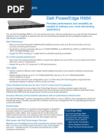 Poweredge r570 Spec Sheet | PDF | Solid State Drive | Data Center