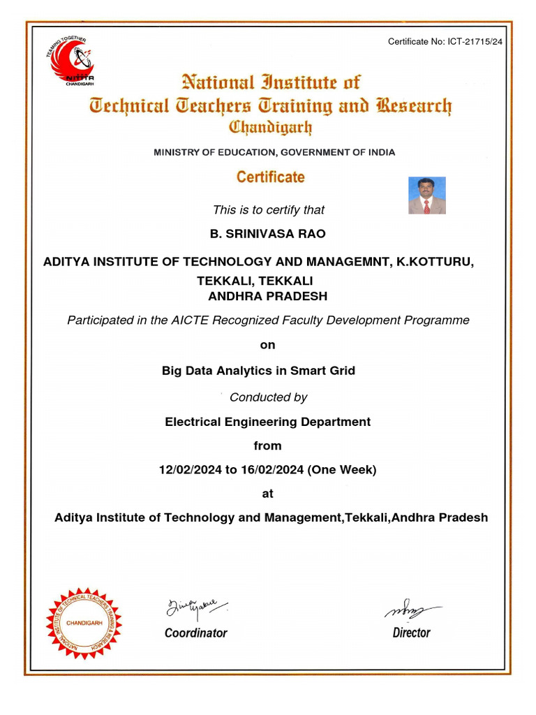 BSR CERTIFICATE | PDF