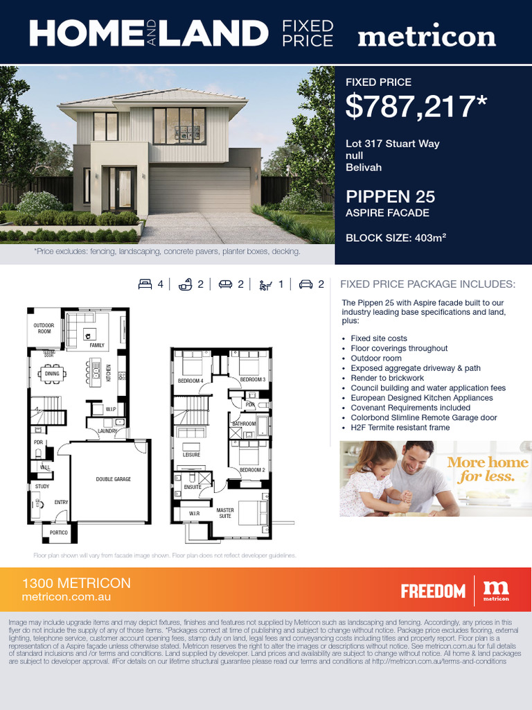 House and Land Package Pippen 25 | PDF | Bedroom