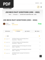 BECE 2024 English Questions & Answers | PDF | Family