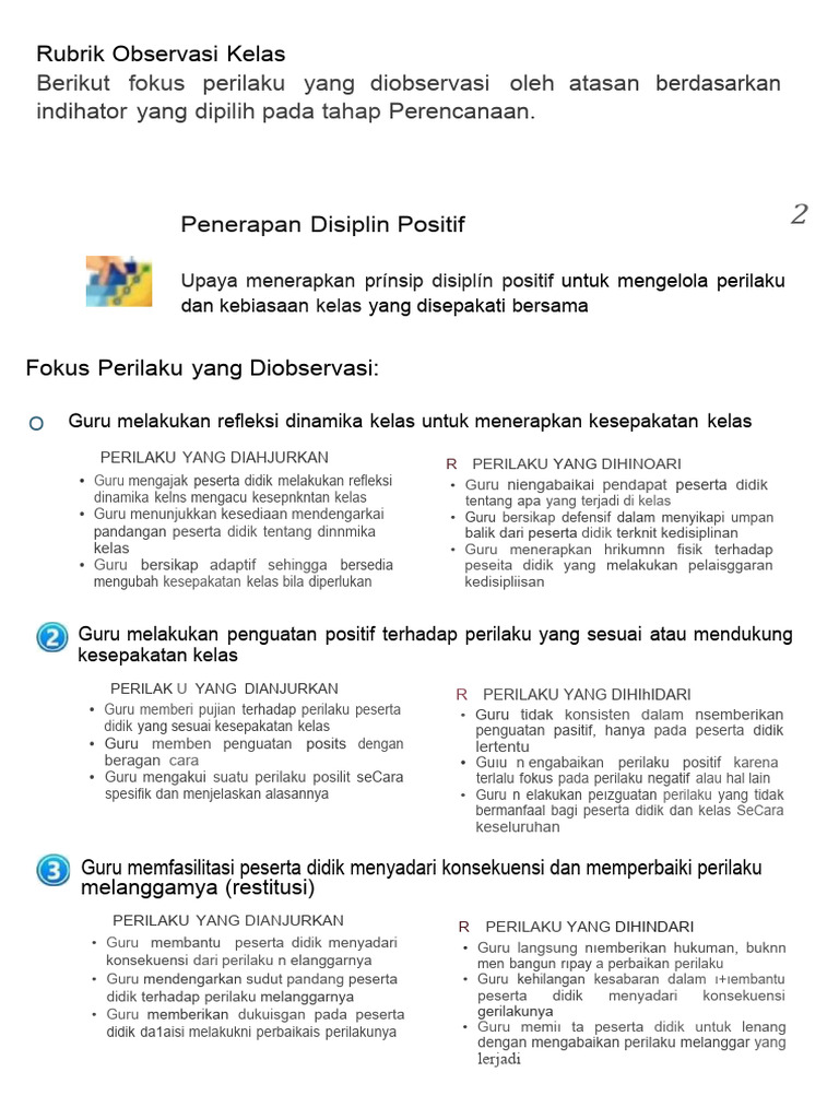 Rubrik | PDF | Karier & Perkembangan