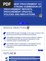 Understanding The Role of The Head of The Procuring Entity | PDF