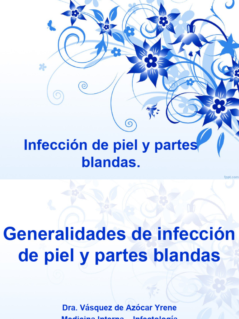 Infección de Piel y Partes Blandas | PDF | Piel | Inmunología