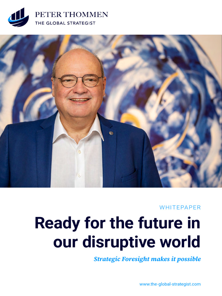 Strategic Foresight for Future Readiness | PDF | Cognition