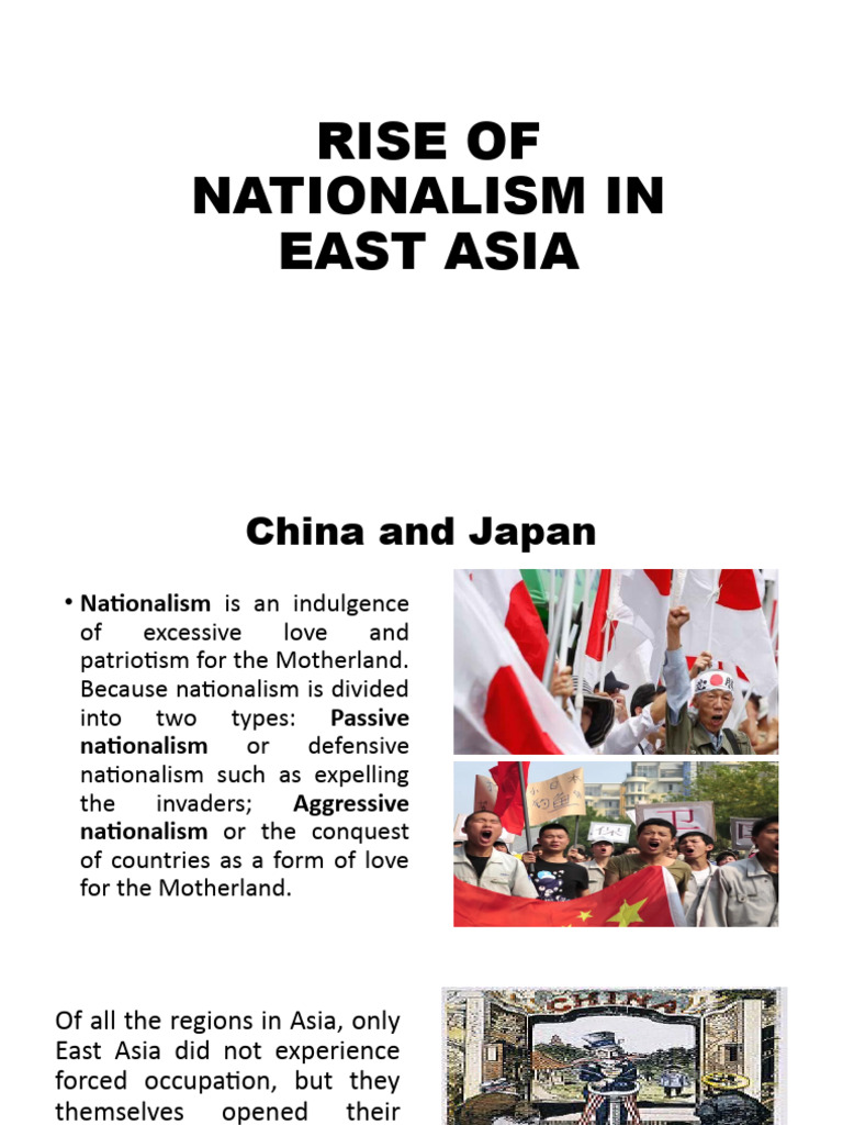 Rise of Nationalism in East Asia | PDF | Kuomintang | Qing Dynasty