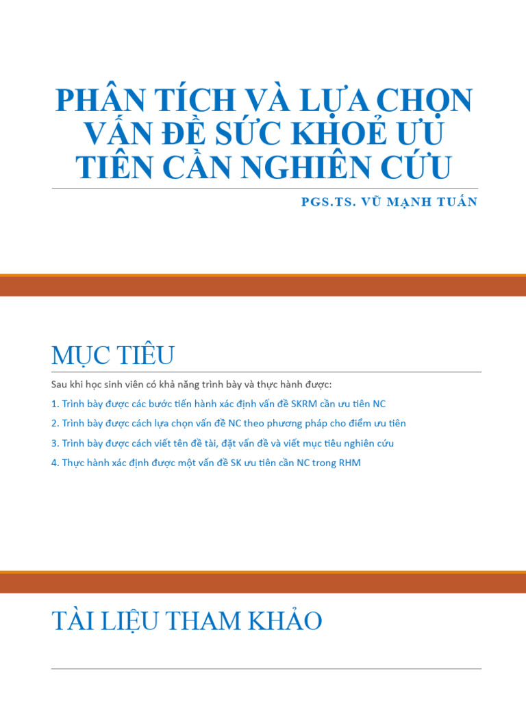 Lua Chon Uu Tien NC | PDF