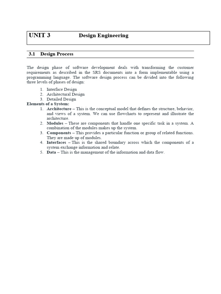 Software Design Process Overview | PDF | System | Conceptual Model