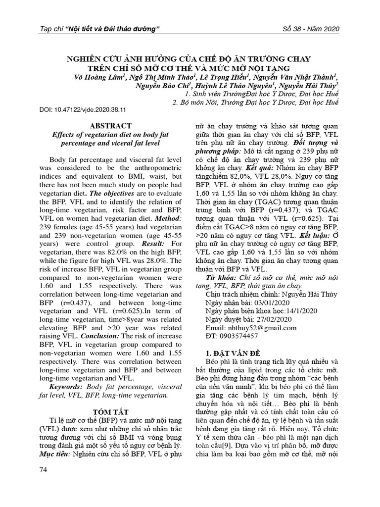 Nghien Cu NH HNG Ca CH D An TRN | PDF