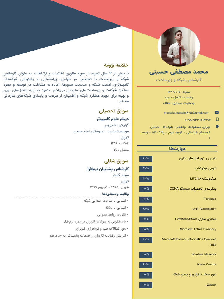 Mostafa Hosseini-CV | PDF