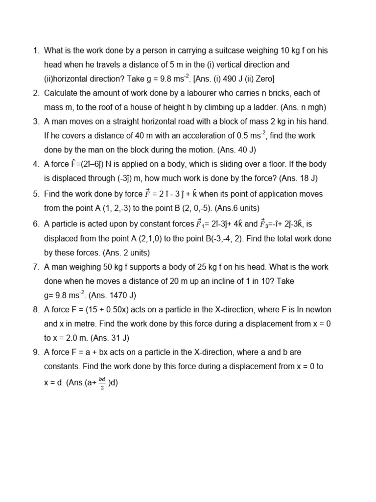 11 Chapter 6 Pdf Force Kinetic Energy