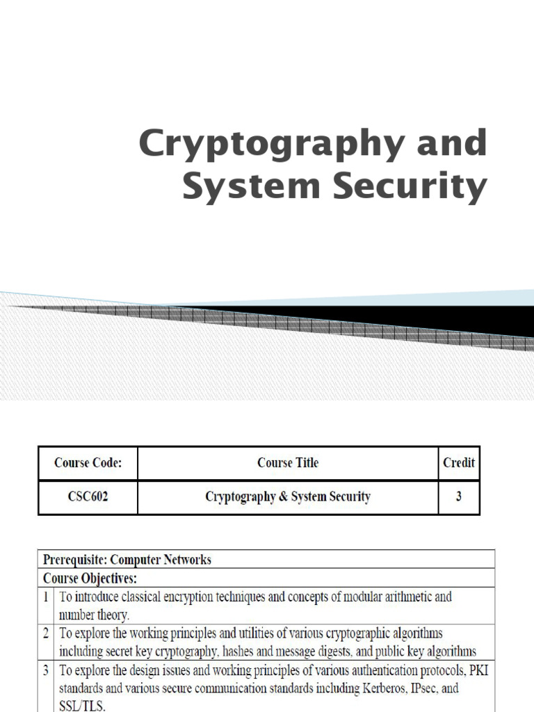 CSS Module 1 | PDF | Cryptography | Cipher CSS Module 1 | PDF | Cryptography | Cipher
