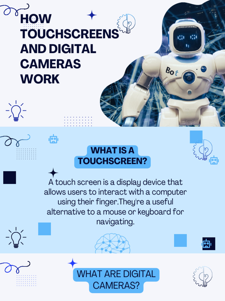 How Touchscreens and Digital Cameras Work Presentation | PDF