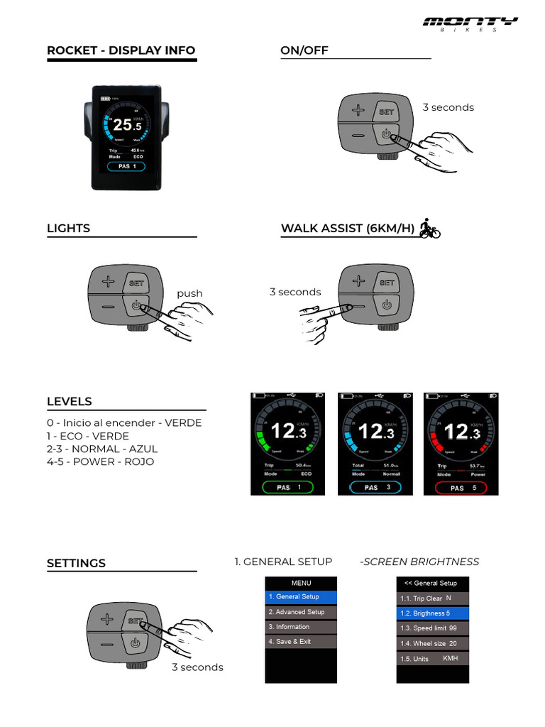 MONTY Bikes Trikes Quick Guide | PDF