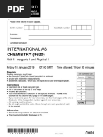 Chemistry 9701 Paper 1 - Answers (All Topics) | PDF | Business ...