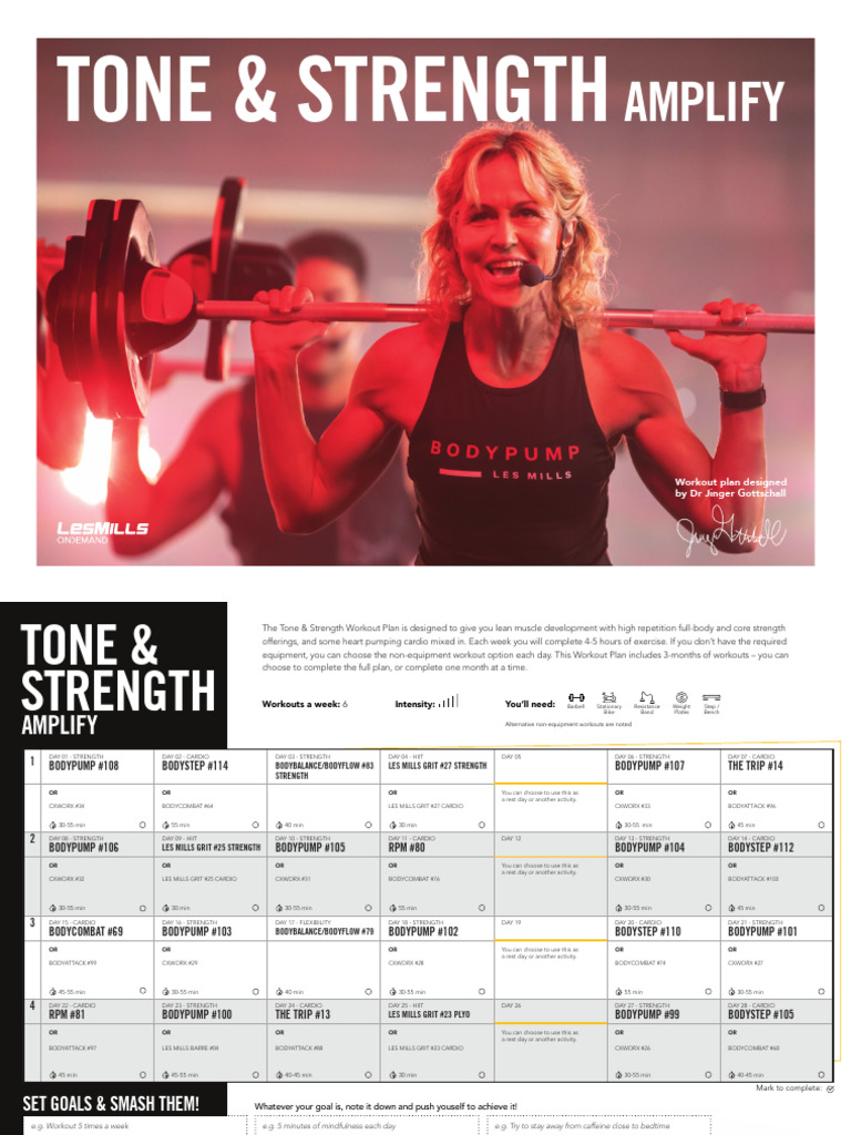 Tone Strength - Amplify | PDF | High Intensity Interval Training ...