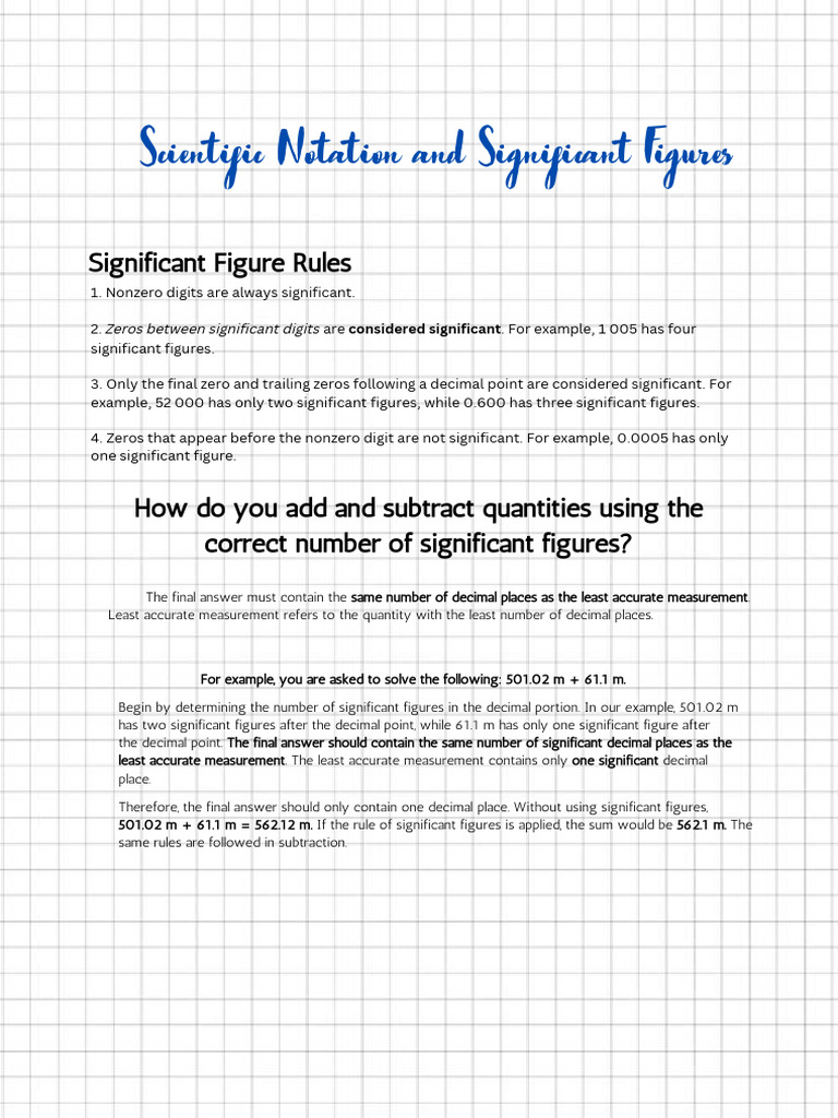Physics-notes | PDF | Significant Figures | Numbers