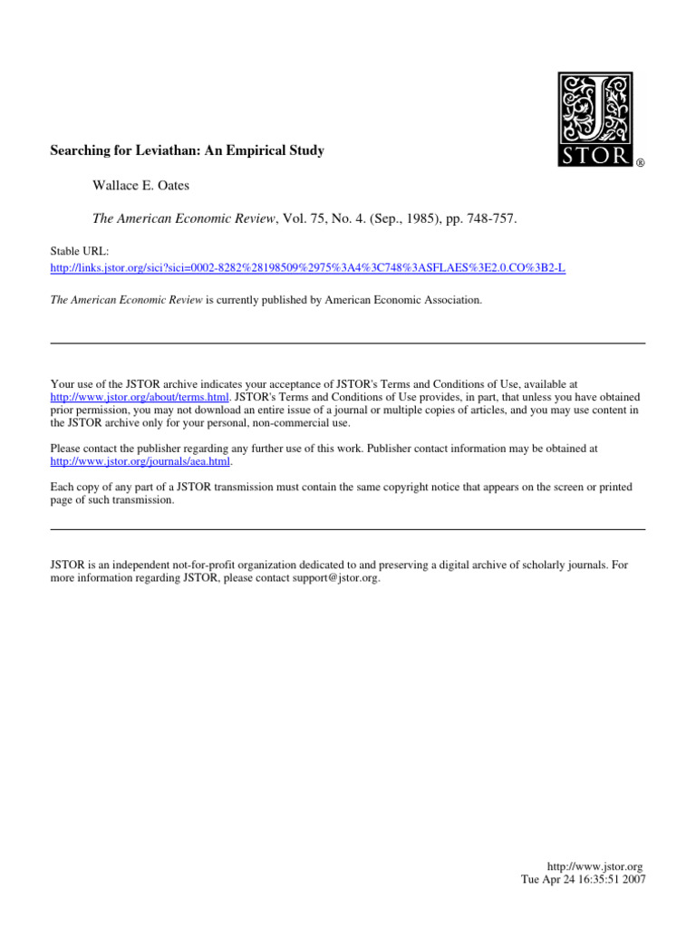 Oates Leviathan PDF Spearman s Rank Correlation Coefficient
