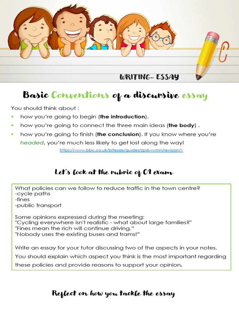 Essay Writing for C1 Students | PDF | Essays | Etiquette