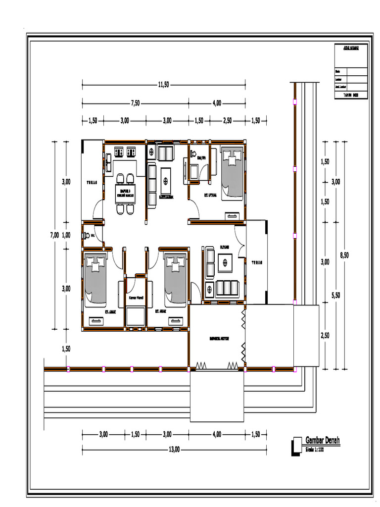 02.room Usi Oca Type 2 | PDF