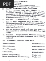 Litania Ya Bikira Maria | PDF