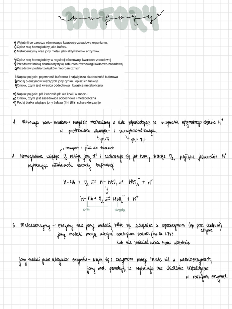 Bufory Pierwiastki | PDF