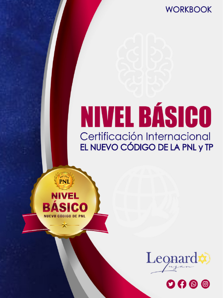 Workbook Nivel Básico - Nuevo Código PNL y TP Aider Global | PDF | Programación neurolingüistica ...