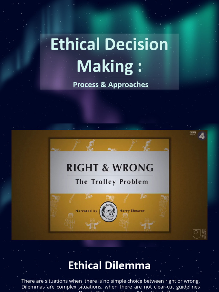 Ethical Decision Making | PDF | Decision Making | Medical Ethics