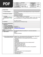 Diagnostic Test-Lesson Plan | PDF