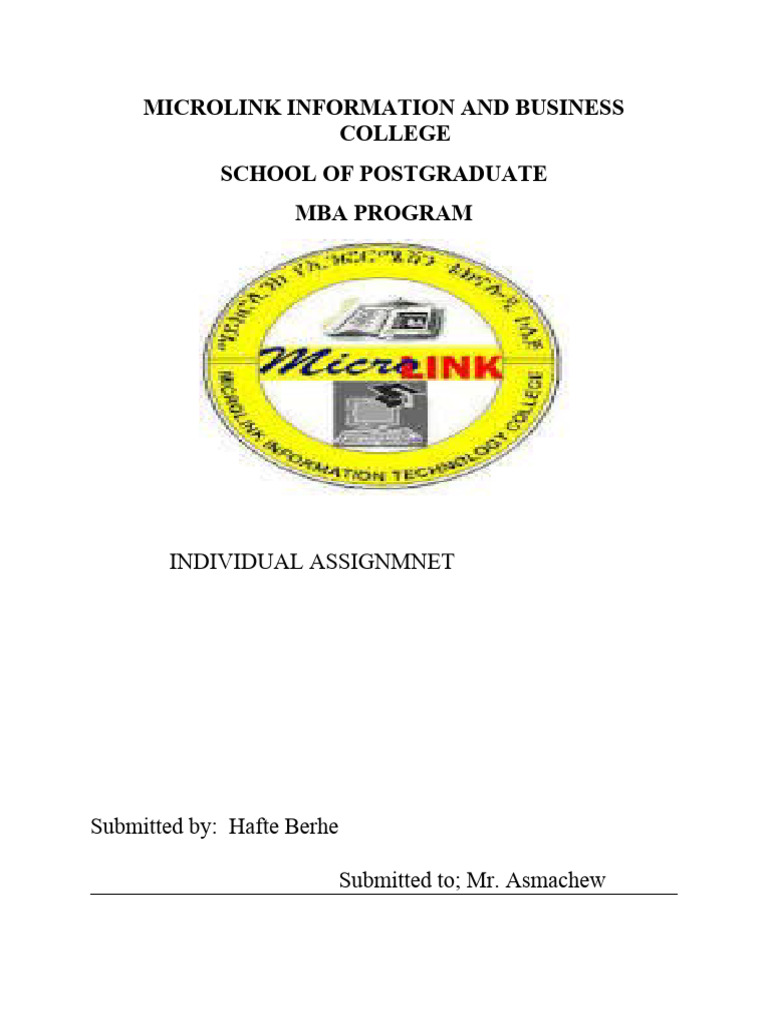 Individual Assignment SM | PDF | Strategic Management | Business